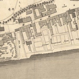 Dunkeld Map | Old Map of Dunkeld | Perth and Kinross | Wall Art Print ...