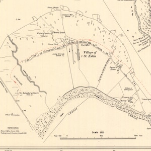St Kilda Map - Map of St Kilda or Hirta and Adjacent Islands - Soay ...