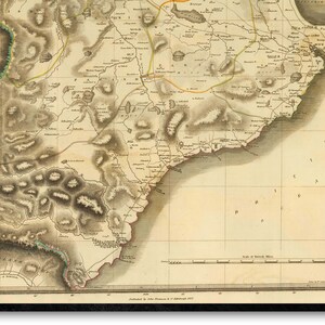 Caithness Map | Old Antique Map | 1832 | Old Map Wall Print| Poster ...