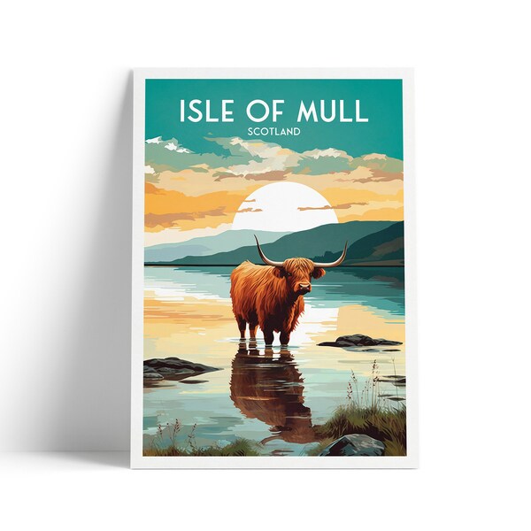 Isle of Mull Poster - Etsy