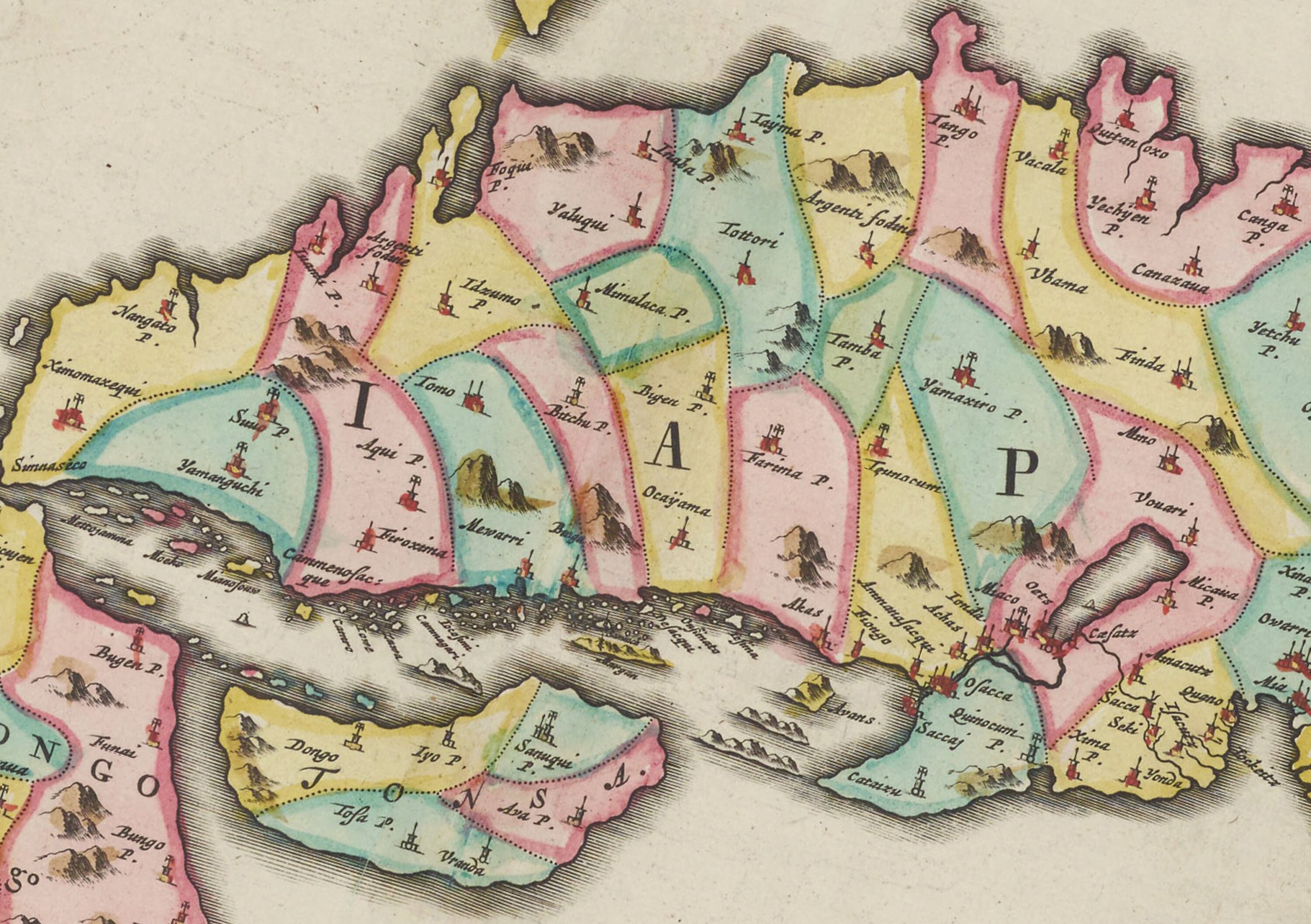 Old Japan Map Iaponia Regnvm Old Antique Map of Japan - Etsy