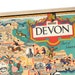 Devon Pictorial Map | Vintage Antique | 1950 | Old Map Wall Print ...