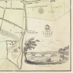 Musselburgh Map | Hay's New Plan of Musselburgh and Its Environs | 1824 ...
