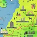 Illustrated Map of the Southern Upland Way - Featuring Stops ...