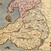 Old Map of the Wales, Cambriae Typus Auctore Humfredo Lhuydo ...