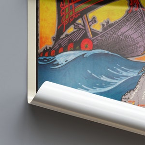 Vikings Travel Poster - See the Land of the Vikings - Nordic Art ...