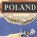 Old Pictorial Map of Poland -vintage Poland Print - Polish Gift ...
