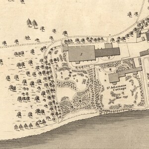 Dunkeld Map | Old Map of Dunkeld | Perth and Kinross | Wall Art Print ...