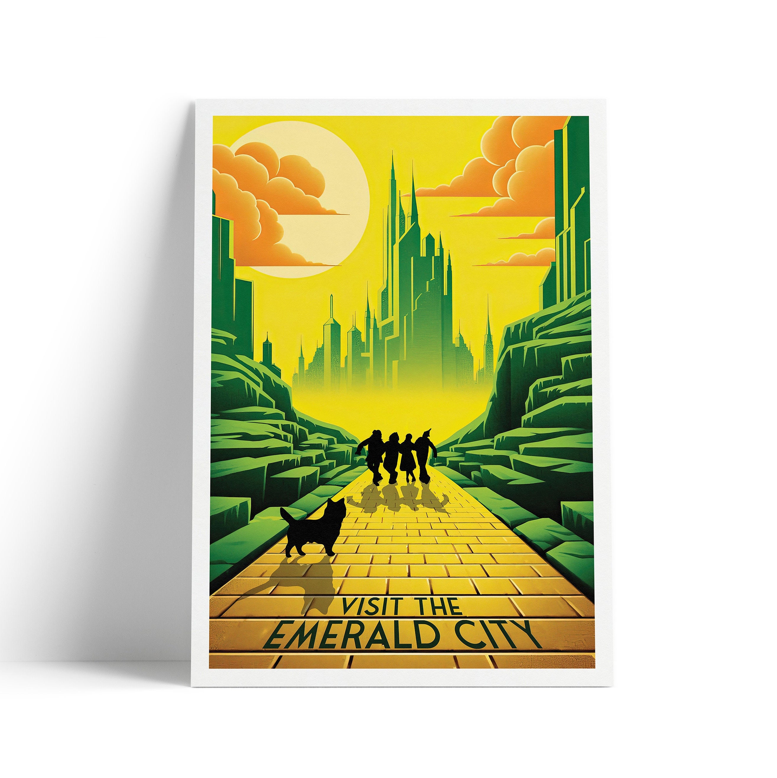Emerald City Silhouette