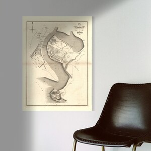 Old Map of Dumbarton | Ancient Map Print | Historic Dumbarton Map - Etsy UK