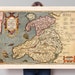 Old Map of the Wales, Cambriae Typus Auctore Humfredo Lhuydo ...