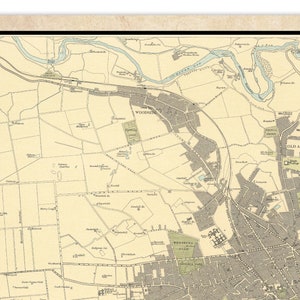 Aberdeen Map | Old Antique Map | 1912 |old Map Wall Print| Poster Wall ...