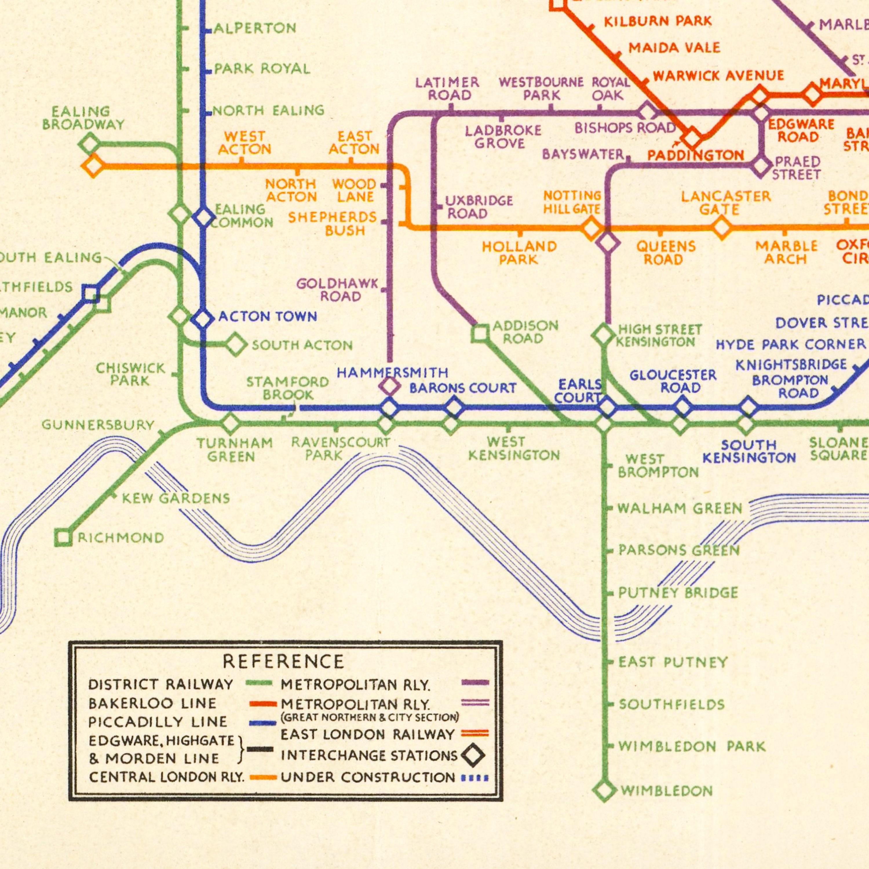 London Underground Poster Harry Beck's Tube Map | Etsy UK