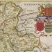 Ancient Cumbria Map | Cvmbria, Vulgo Cumberland| Old Antique Map of ...