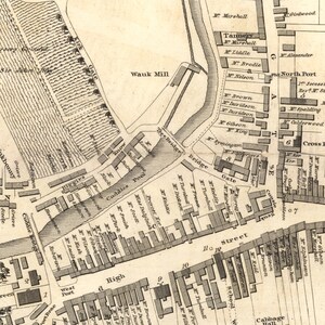 Peebles Map | Old Map of Peebles | Old Town Survey of Peebles | John ...