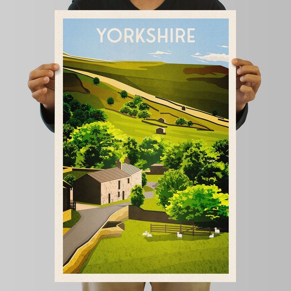 Yorkshire Print - Etsy UK