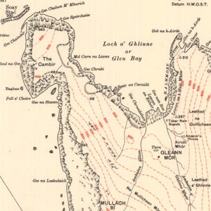 St Kilda Map - Map of St Kilda or Hirta and Adjacent Islands - Soay ...