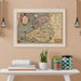 Old Map of the Wales, Cambriae Typus Auctore Humfredo Lhuydo ...