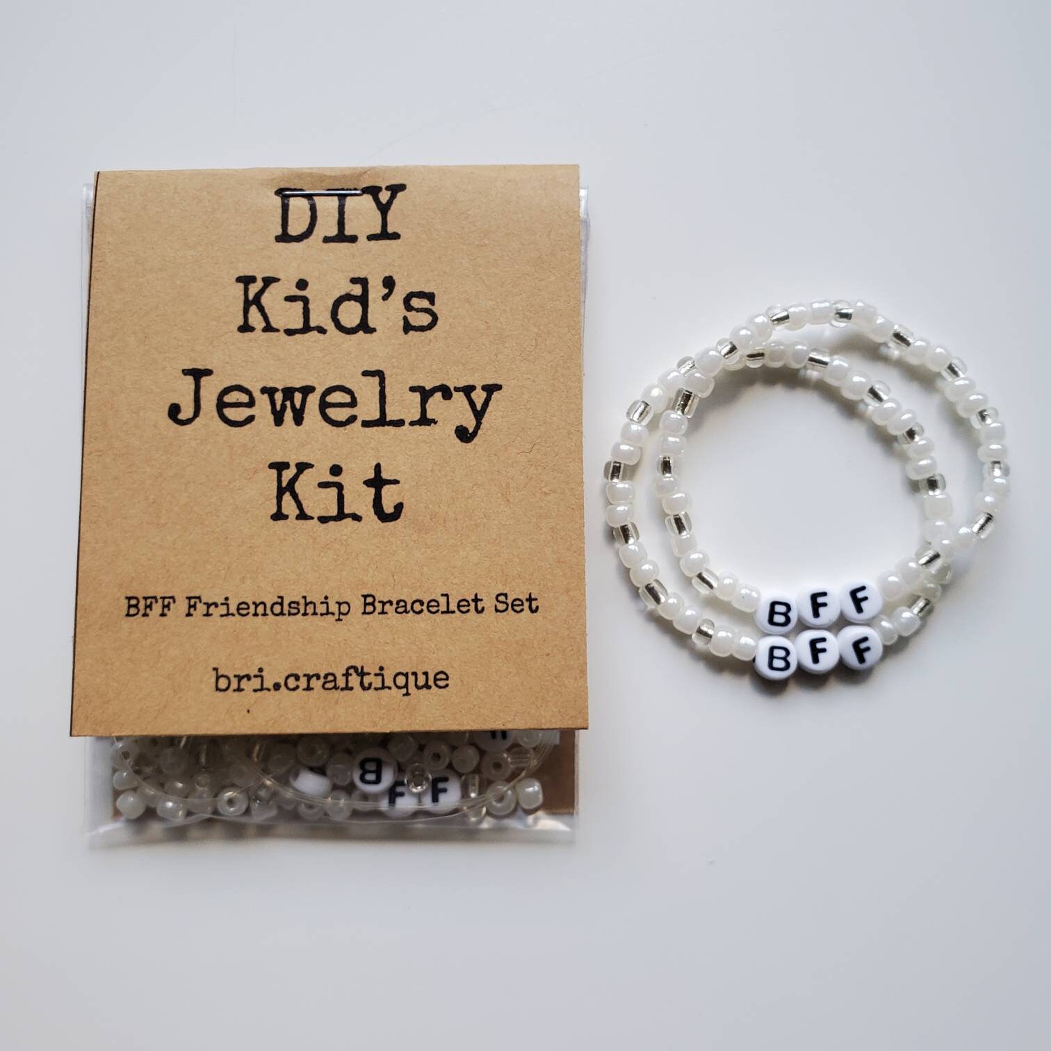 DIY Friendship Bracelet Kit DIY Jewelry Kit Kids Jewelry - Etsy