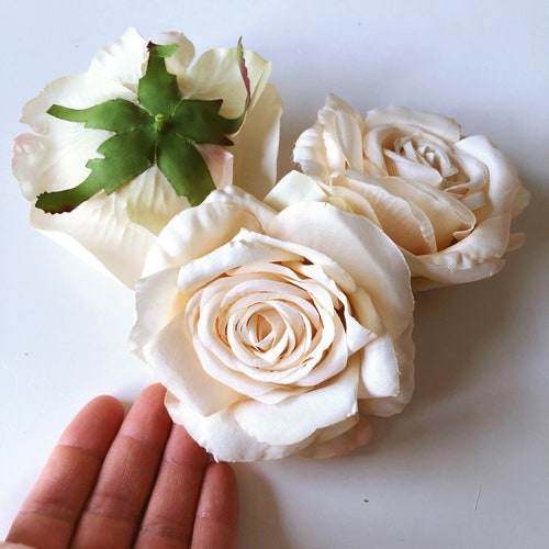 Real Touch Pale Pink Roses Buds Silk Roses DIY Wedding Flowers - Etsy