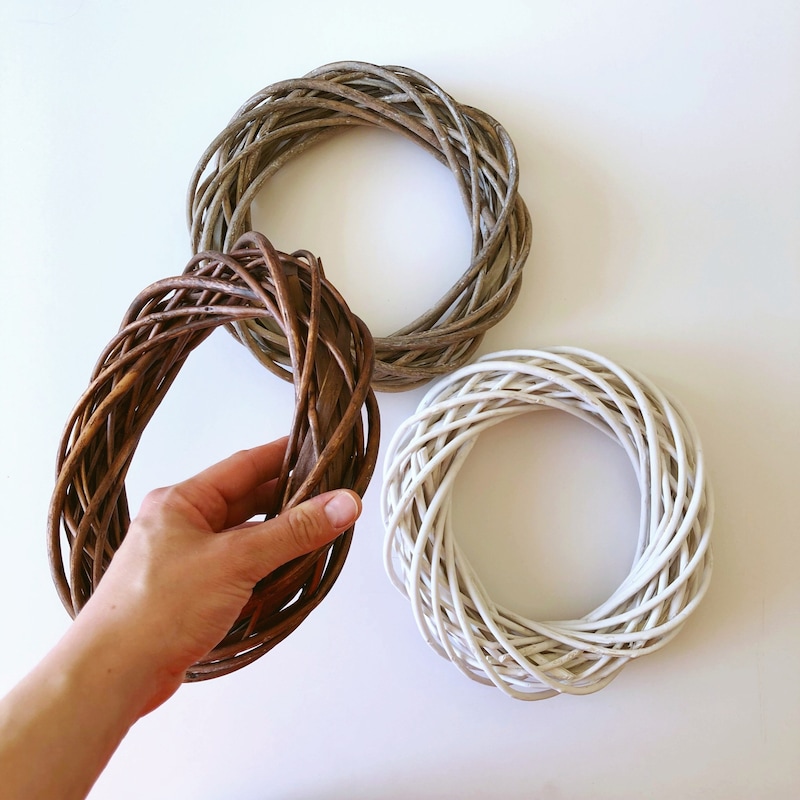 Wooden Wreath Forms - Etsy