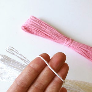 Twisted Paper Cord, 45m/148feet/49yards, 2mm Paper Twine, White and ...