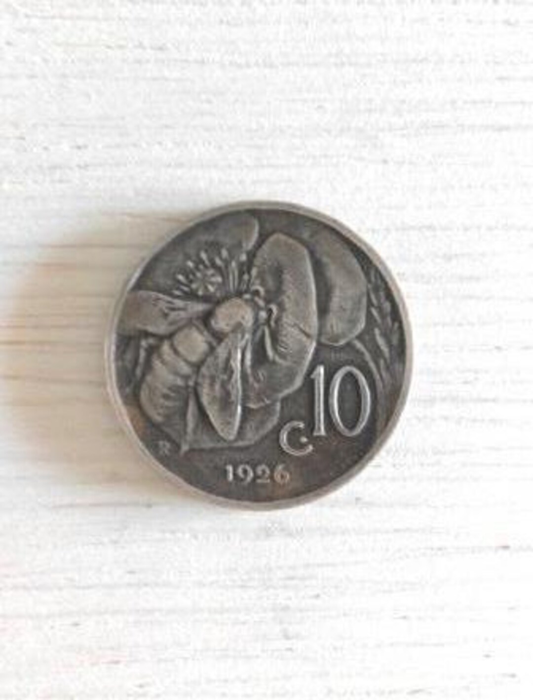10 Cents 1926 Bee Kingdom of Italy Vittorio Emanuele - Etsy