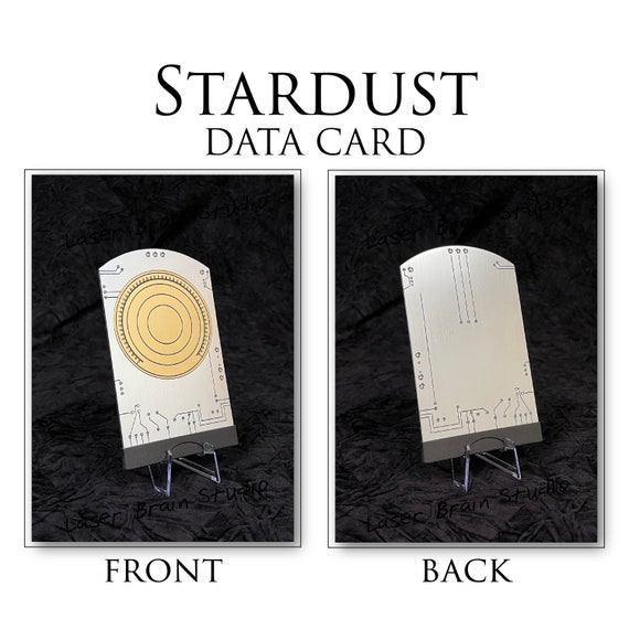 STARDUST Data Card Death Star Plans Star Wars Prop Replica as Seen in Rogue One the Mandalorian and Ahsoka. Acrylic Stand Included. Etsy Canada