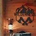 Wilderness Sign Wall Decor - Hanging Wall Art - Wilderness Wall Art - Etsy
