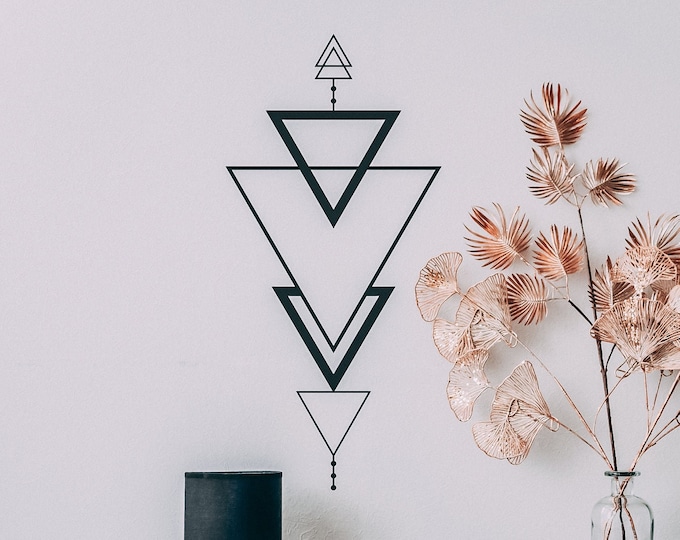 Triangle Ray Wood Sign - Etsy Canada