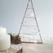 Christmas Tree Triangle Tree Figurine Christmas Tree - Etsy