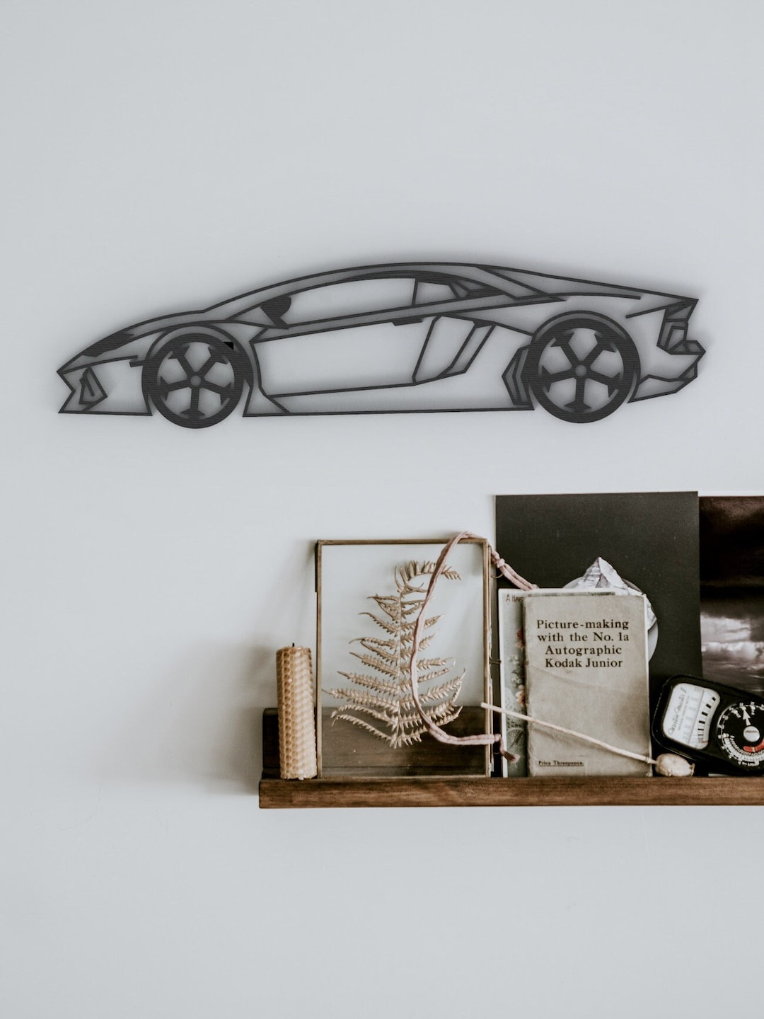 Geometric Lamborghini, Hanging Wall Art - Car Decor, Geometric Car, Car ...