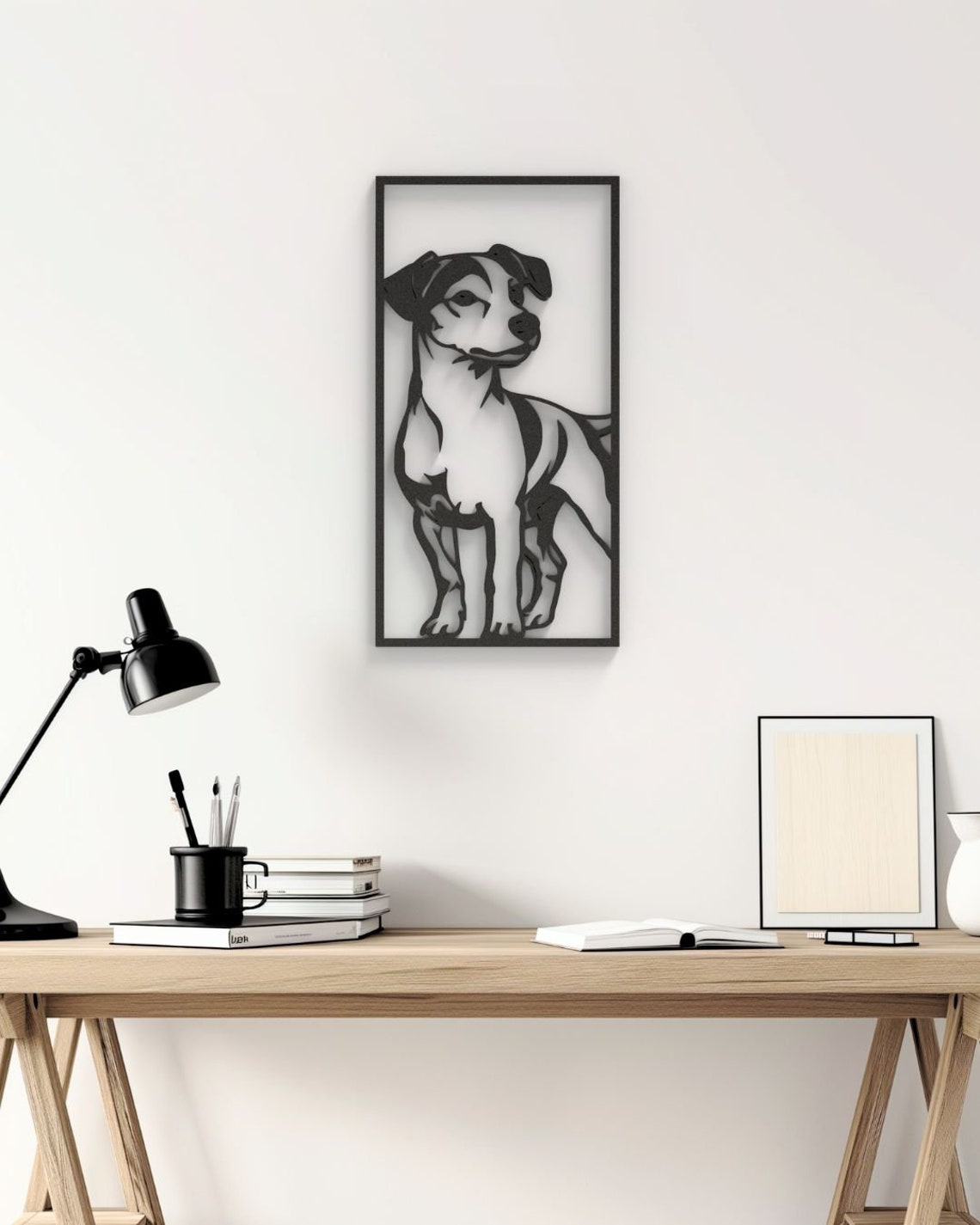 Jack Russell Terrier - Hanging Wall Art - Jack Russell Decor - Parson ...