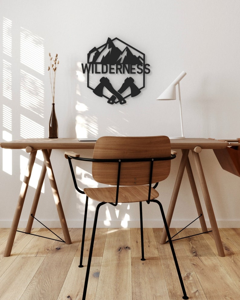 Wilderness Sign Wall Decor Hanging Wall Art Wilderness - Etsy