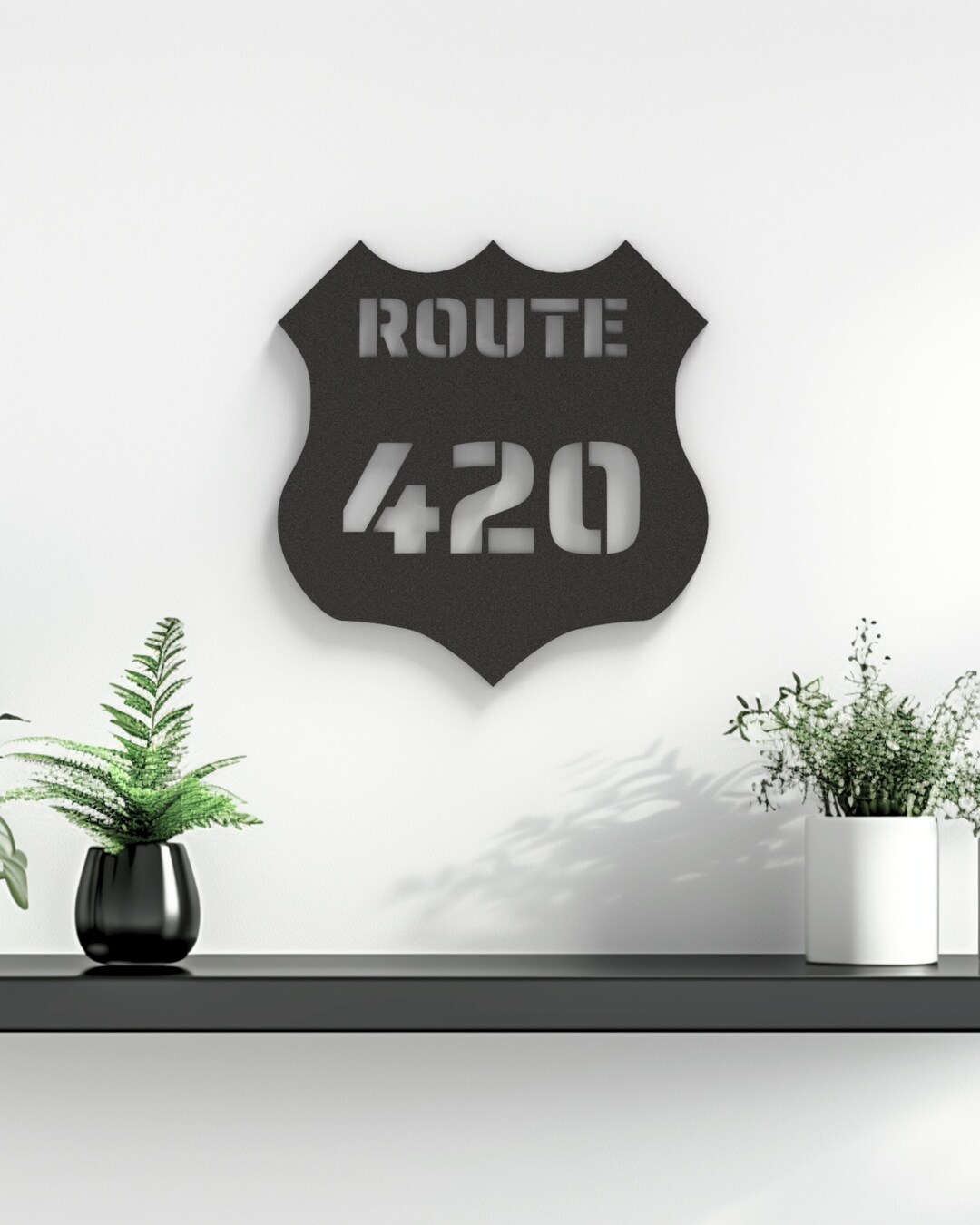 Route 420 Hanging Wall Art, Hippie Room Decor, Hanging Wall Art, Stoner ...