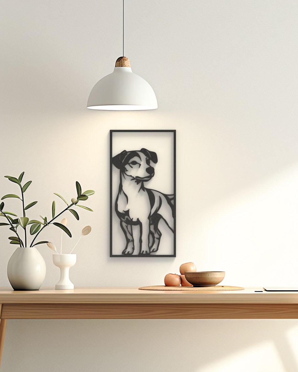 Jack Russell Terrier - Hanging Wall Art - Jack Russell Decor - Parson ...
