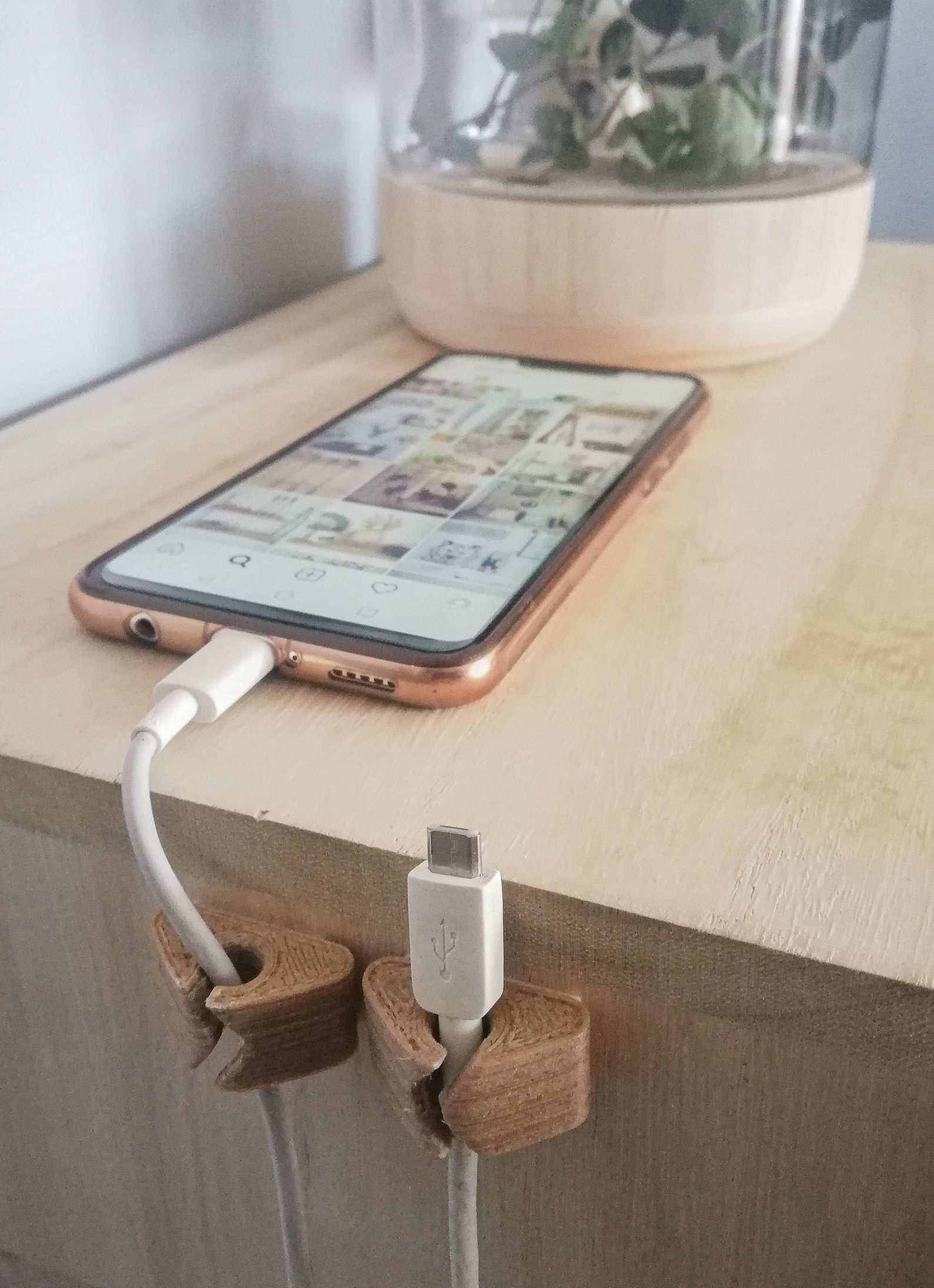 Cable Holder pack of 3 Wire Organizer Charger Organizer Table Cable ...