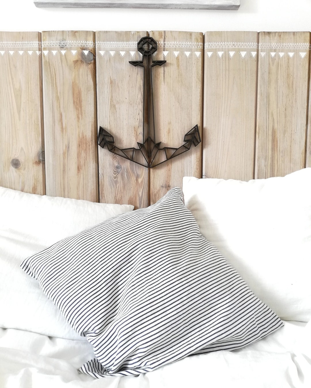 Geometric Anchor - Hanging Wall Art - Figure Wall Decor - Scandinavian ...