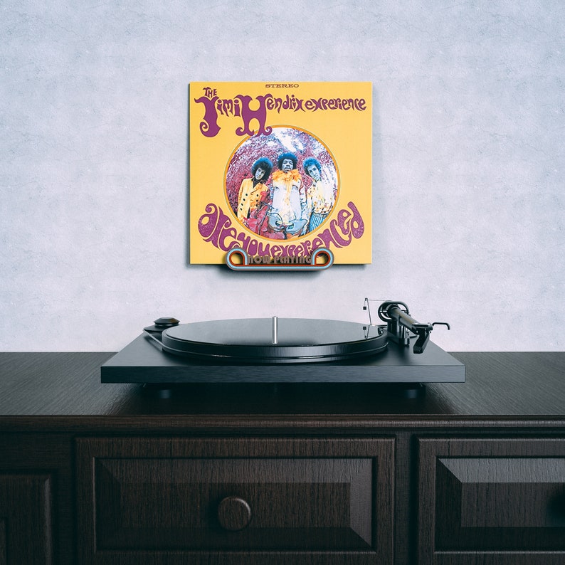 Now Playing Vinyl Wall Mount Record Display Stand Album - Etsy