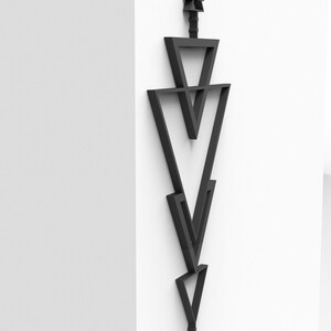 Triangle Wall Decor - Hanging Wall Art - Etsy