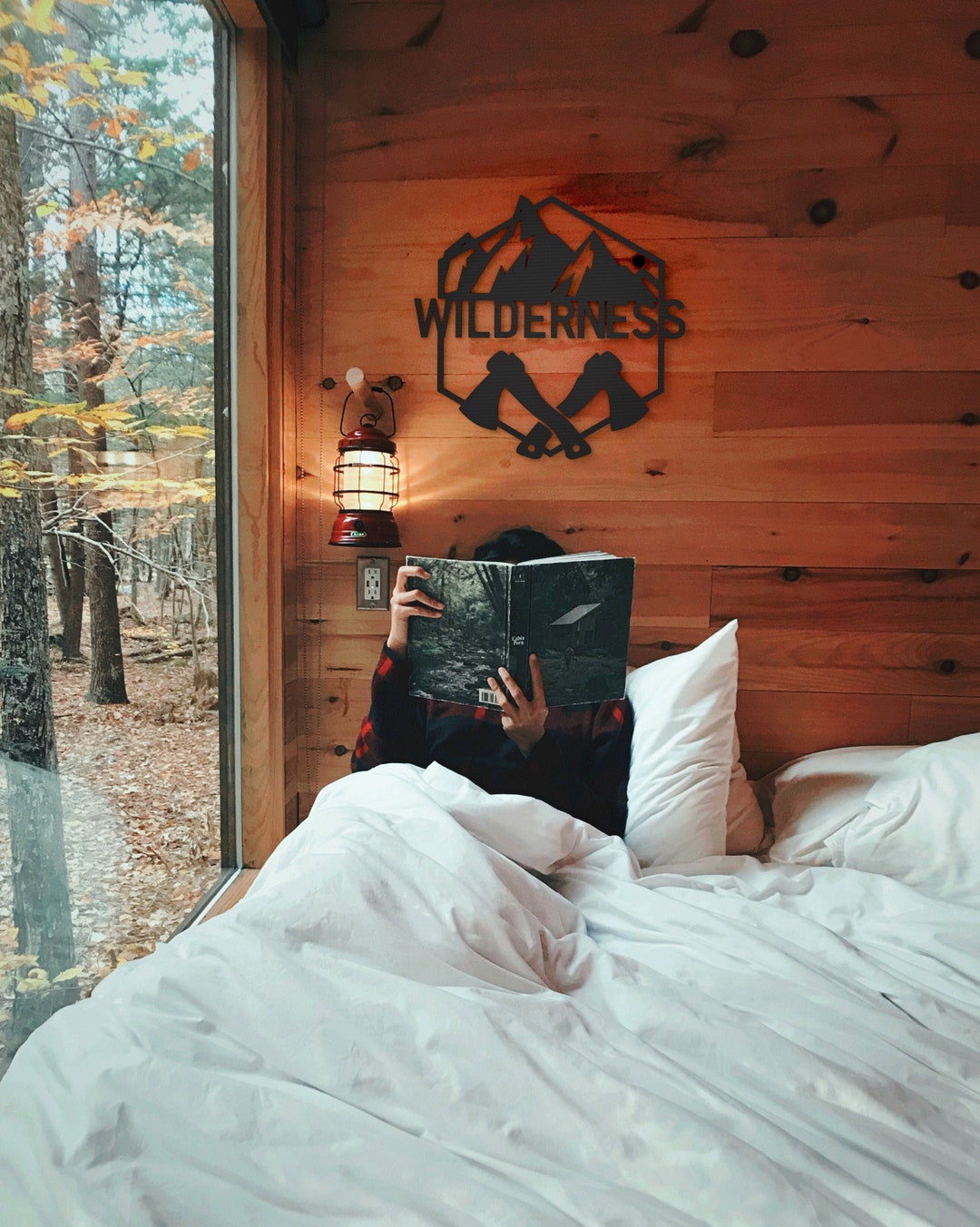 Wilderness Sign Wall Decor - Hanging Wall Art - Wilderness Wall Art - Etsy