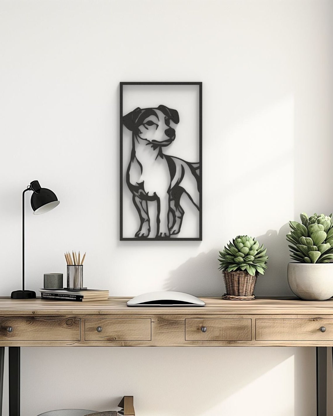 Jack Russell Terrier - Hanging Wall Art - Jack Russell Decor - Parson ...