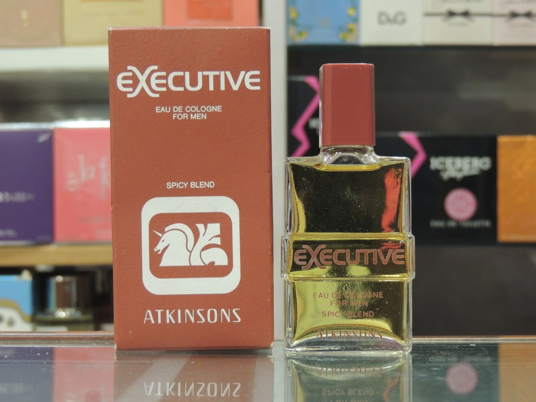 Executive Atkinsons Eau De Toilette 50ml Edt Splash Vintage Very Rare