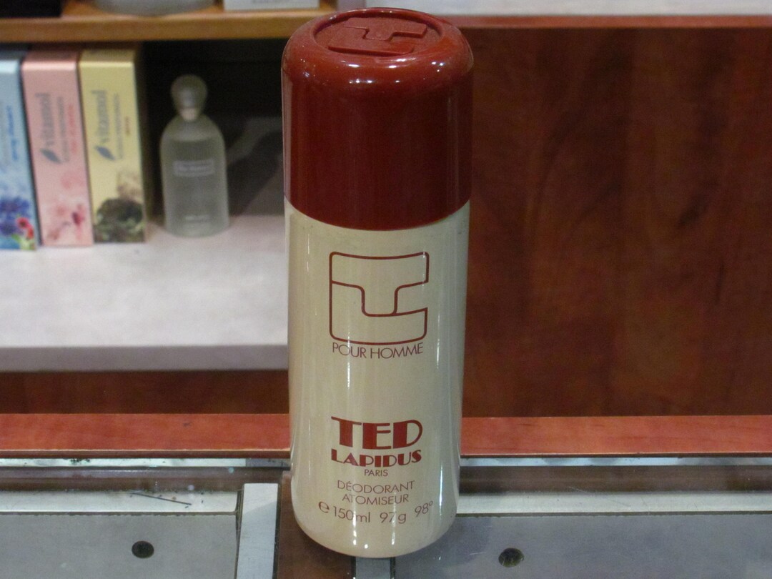 Ted Lapidus Pour Homme Deodorant 150ml Spray Atomiseur Vintage Very ...