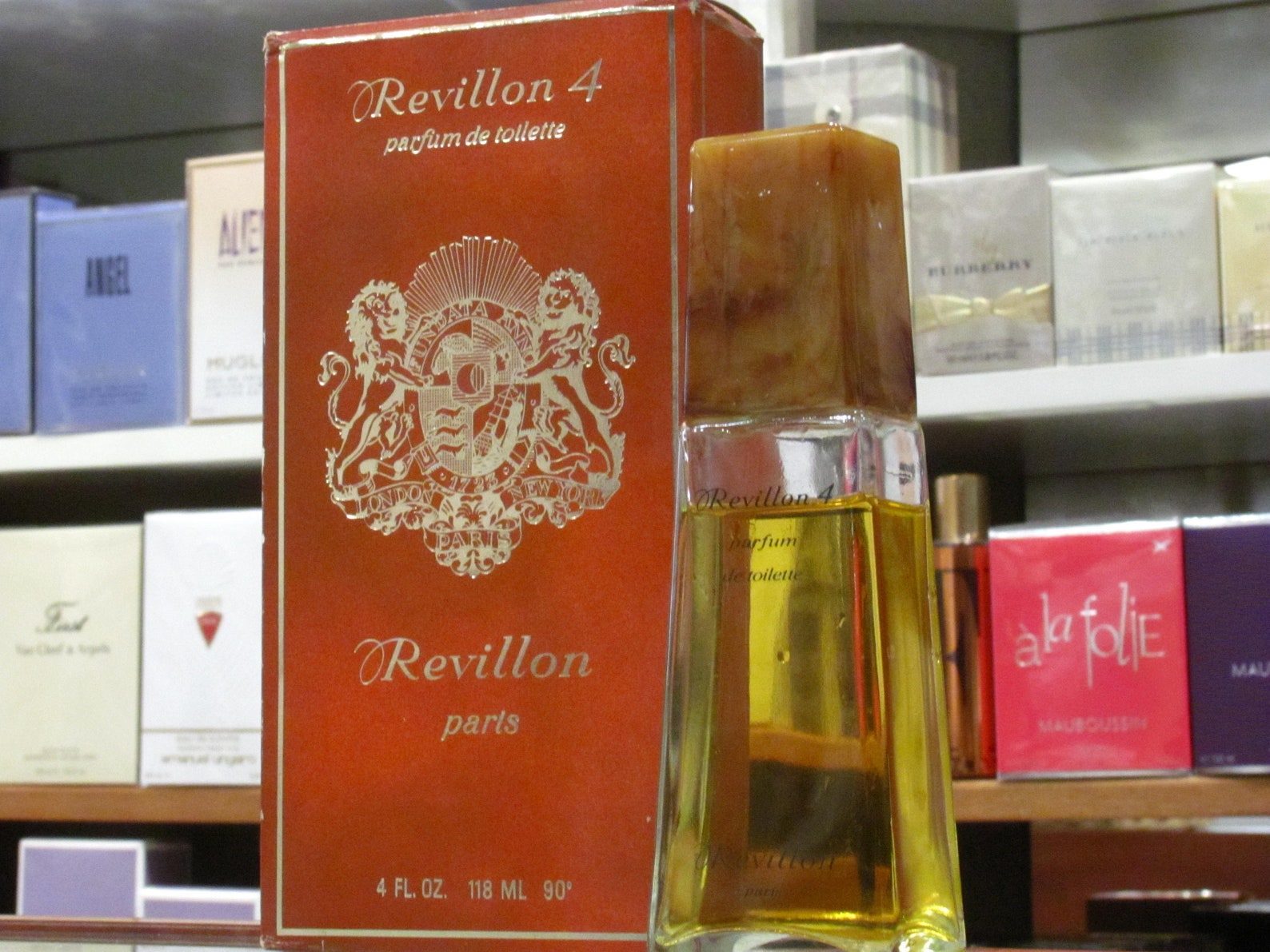 Revillon 4 Revillon Parfum De Toilette 118ml Splash - Etsy