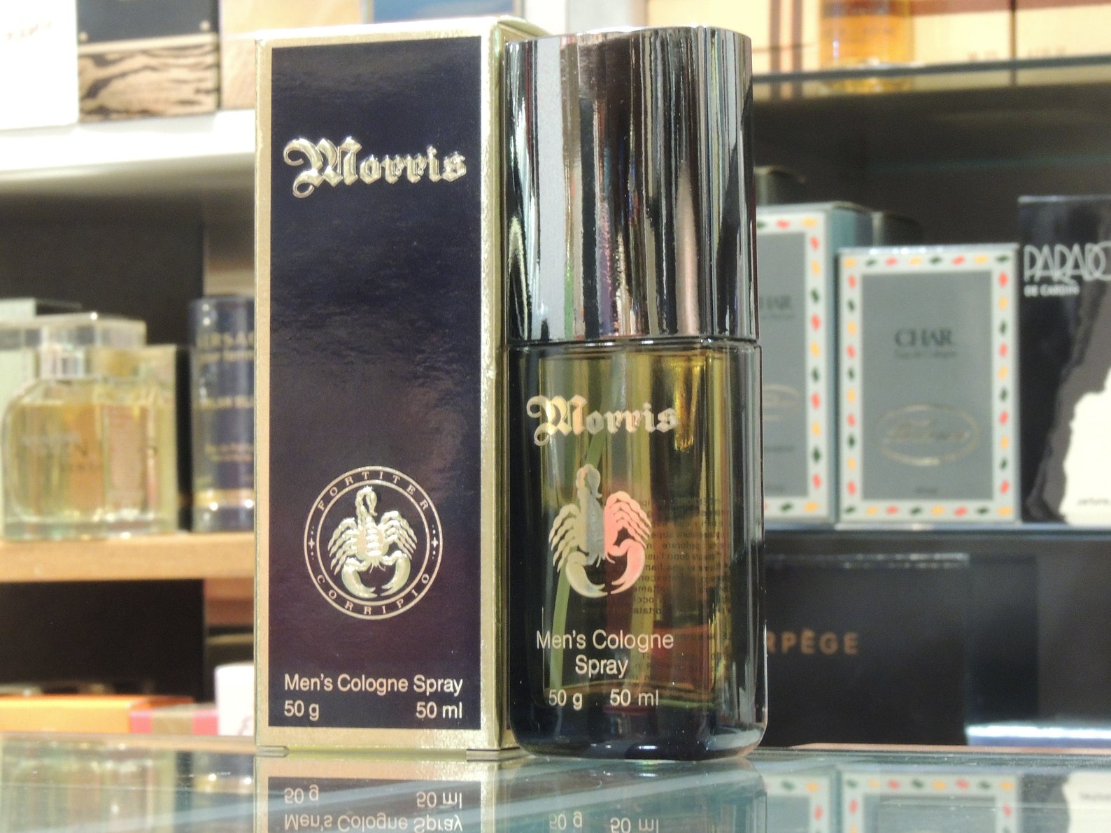 Morris Cologne for Men 50ml Spray Pre Bar Code Vintage | Etsy