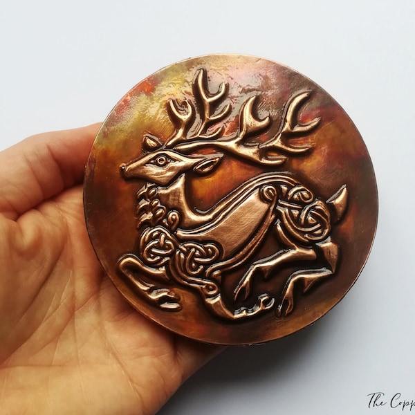 Celtic Stag - Etsy