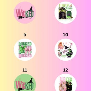 Glinda Elphaba Keychain Wicked Movie Keychain Purse Accessories Gift ...