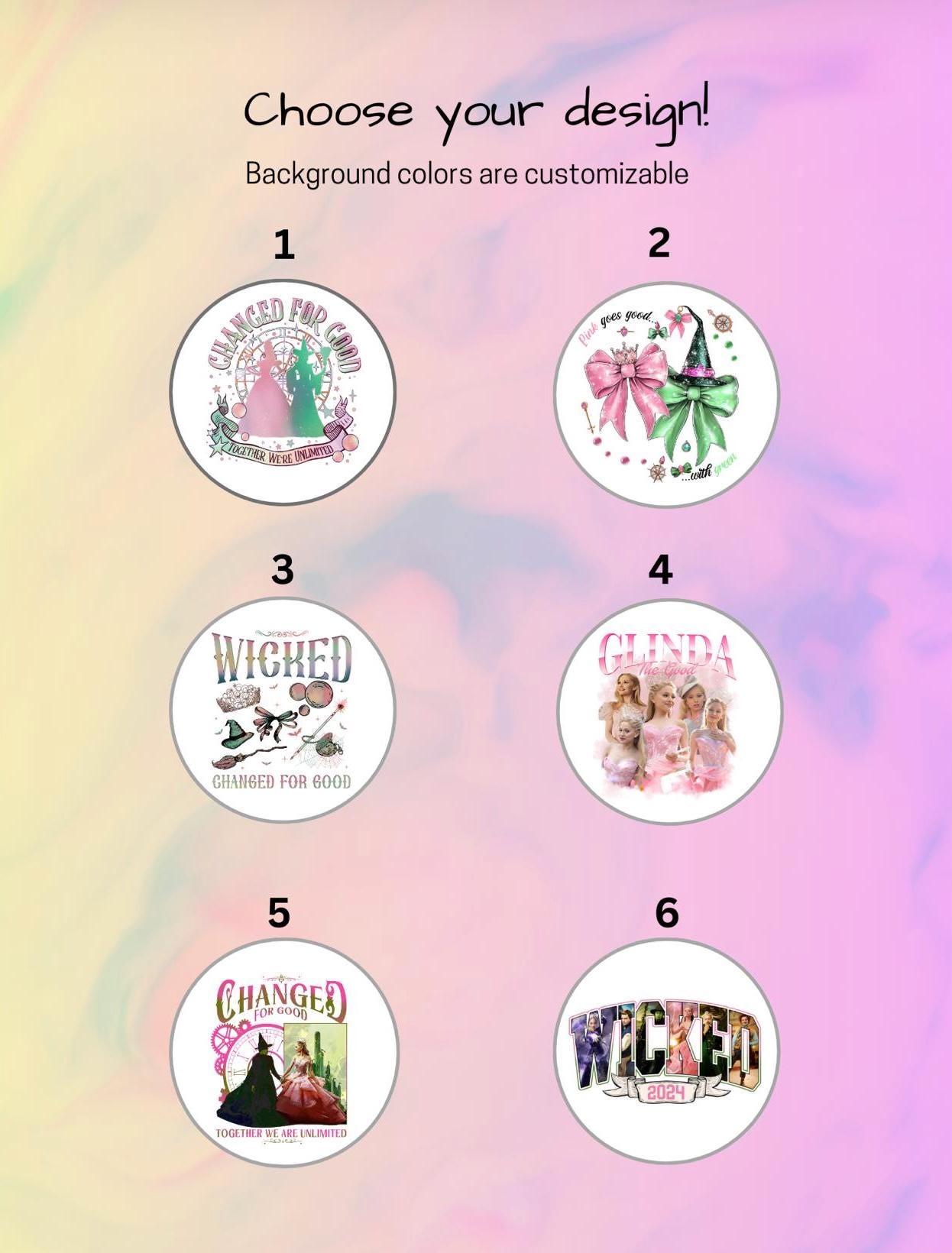 Glinda Elphaba Keychain Wicked Movie Keychain Purse Accessories Gift ...