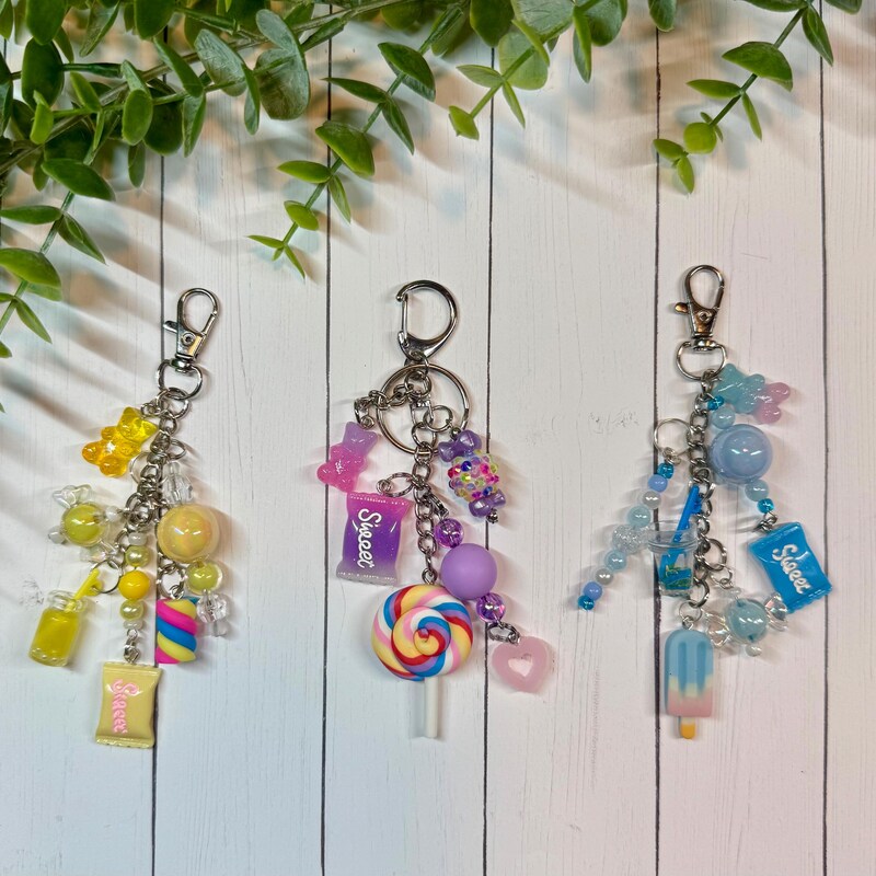 Candy Keychain - Etsy